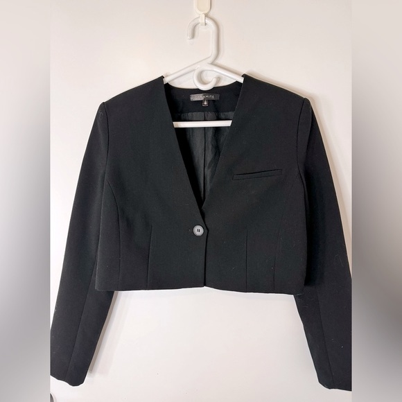 Dynamite | Jackets & Coats | Cropped Black Blazer | Poshmark